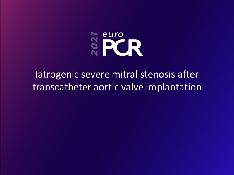 Challenges of ostial coronary artery stenosis in a patient planned for TAVR